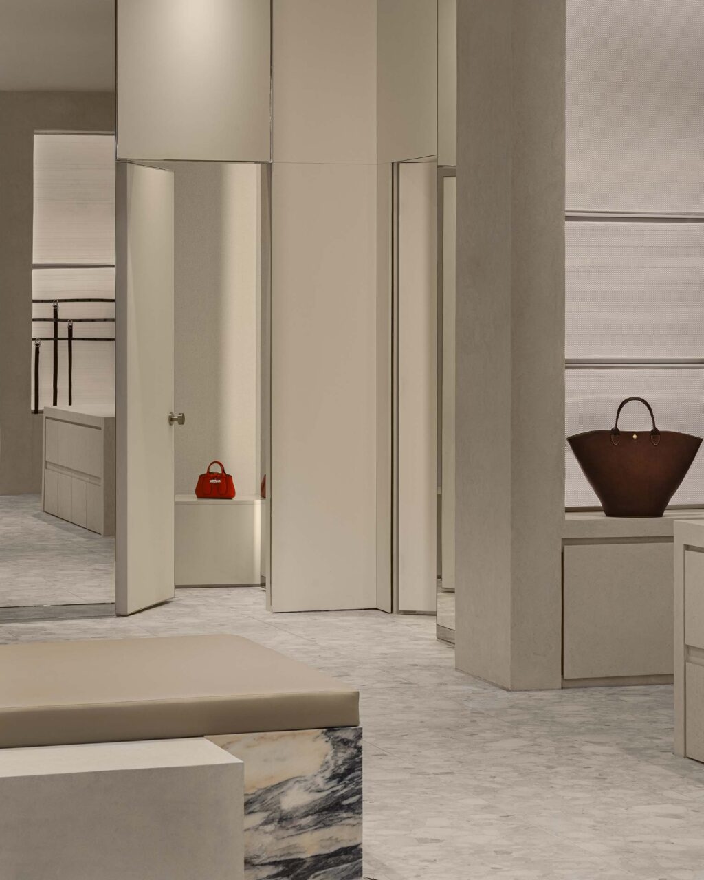 For Andrews, Odami sculpts intimacy into a mall department store