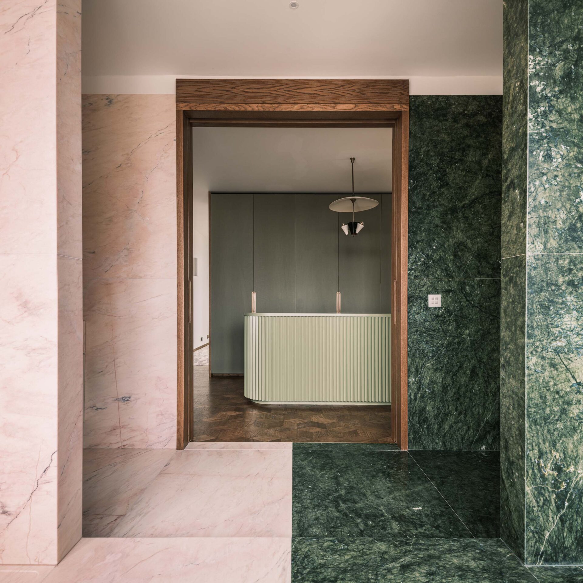 Wendover uses traditional materials playfully for Portland Place