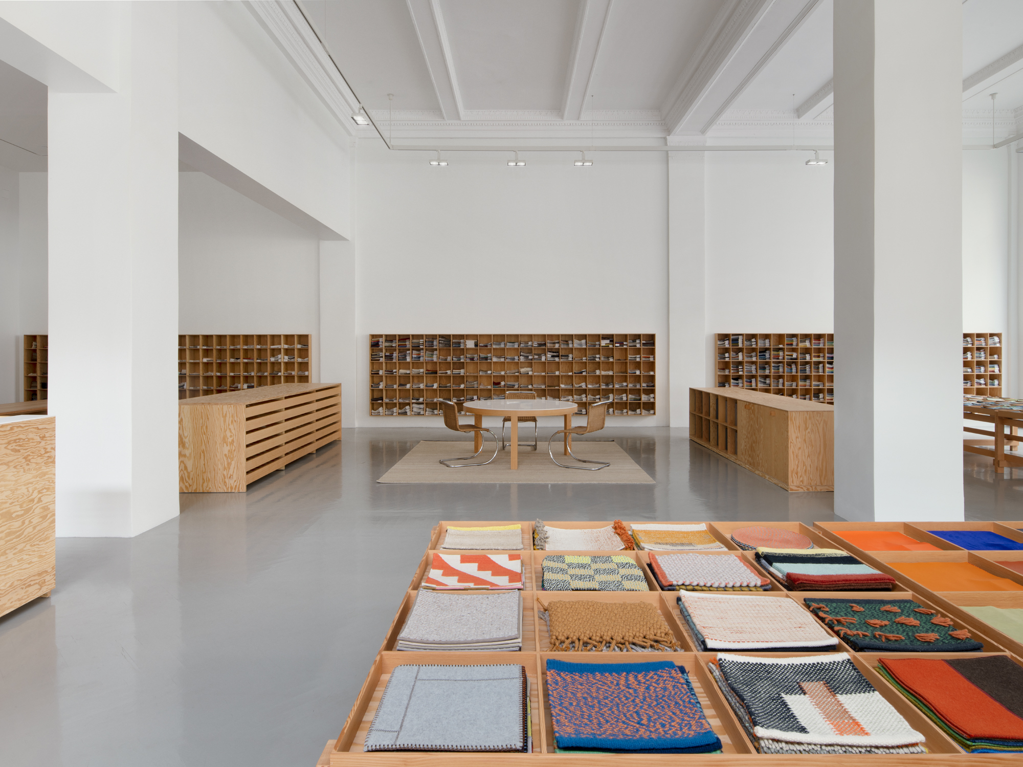At New York’s Maharam Showroom, Neil Logan goes human-scale